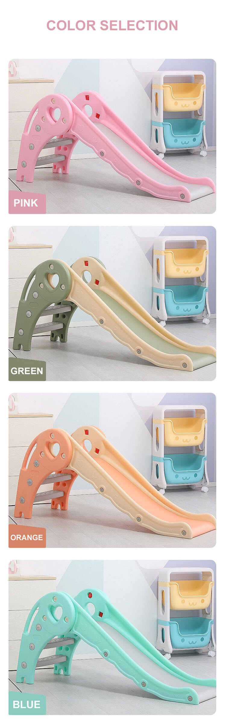 Simple kids slide - union-play