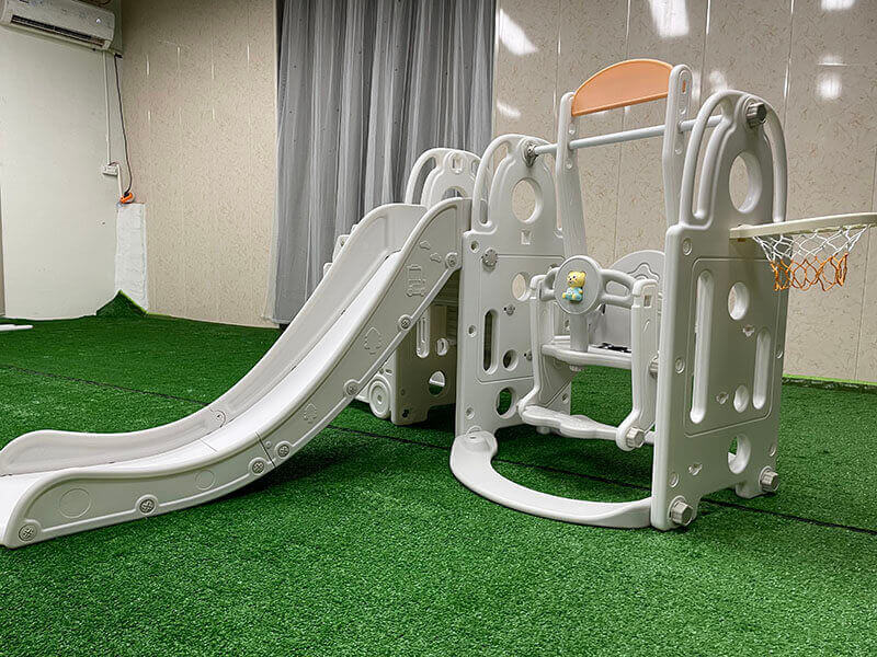 New release bus slide playset with swing - union-play
